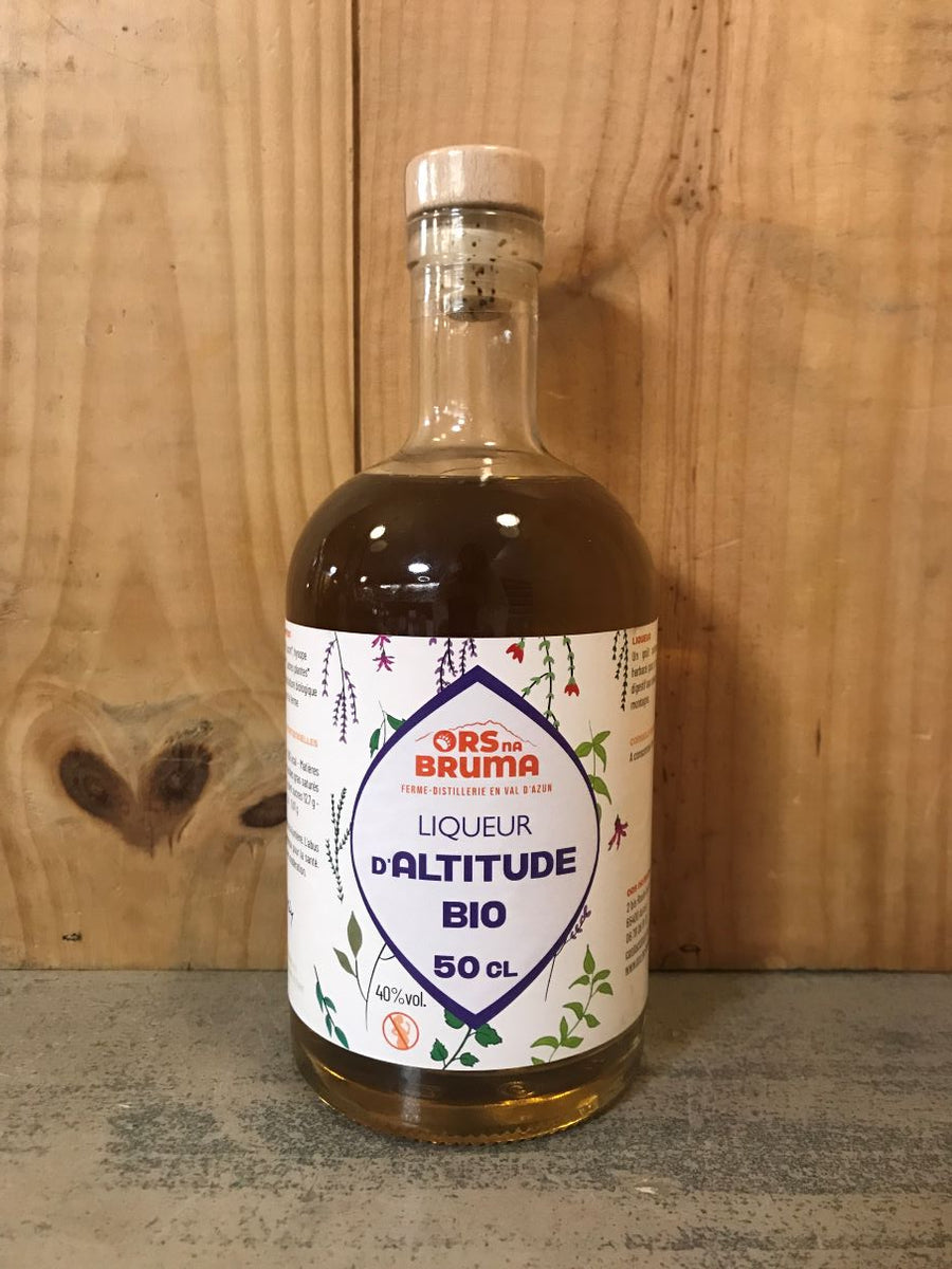 ORS NA BRUMA Liqueur d'Altitude Hysope Bio du Val d'Azun 40° 50cl ...